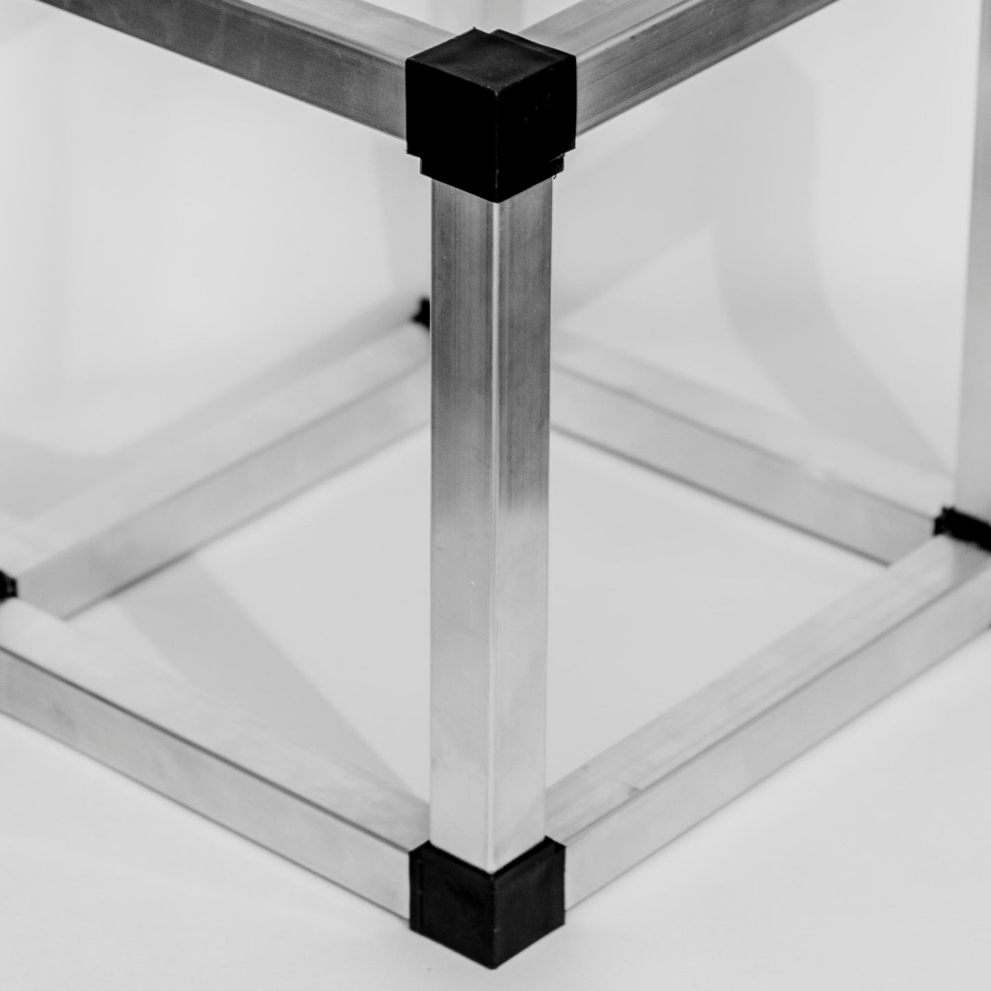 25 Series Corner - Friction Fit 3 Way – Aluminium Extrusion Company