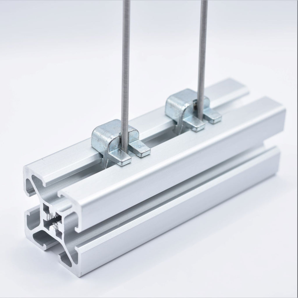 40 Series Wire Mesh Holding Clip – Aluminium Extrusion Company