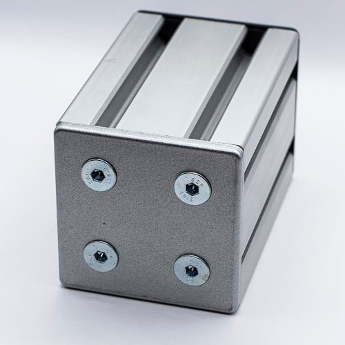 40 Series End Cap - 80x80 - Metal – Aluminium Extrusion Company