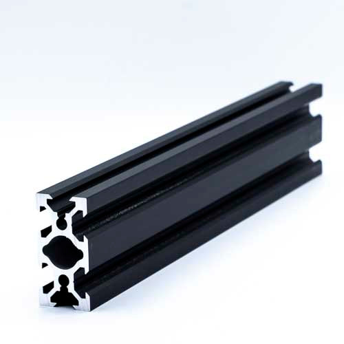 20x40 Aluminium V Slot Extrusion - Black Anodised – Aluminium Extrusion ...