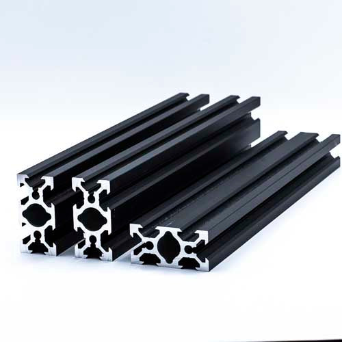 20x40 Aluminium V Slot Extrusion - Black Anodised – Aluminium Extrusion ...