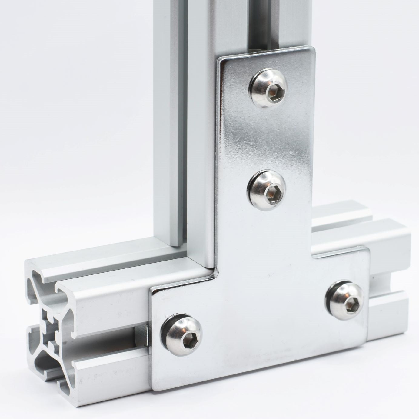 40 Series Bracket - T Plate Heavy Duty – Aluminium Extrusion Company